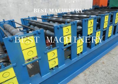 China Automatic Corrugated Roof Panel Roll Forming Machine PLC Control System for sale