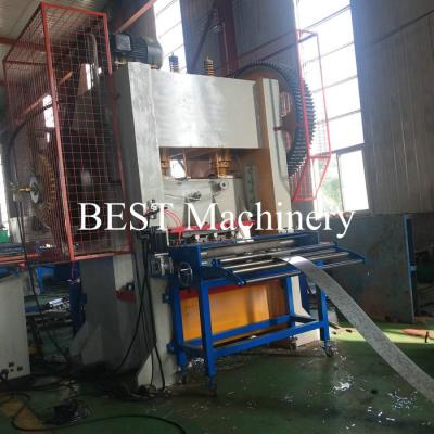 China 100-600 Automatic Change Size Cable Tray Forming Machine With 400 Tons Punching Machine for sale