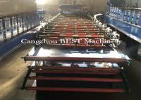 China Corrugated Double Layer Roofing Sheet Roll Forming Machine With No Noise for sale