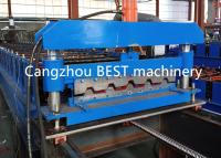 China Fast Speed IBR Roofing Corrugated Iron Sheet Making Machine CE / ISO Pass for sale