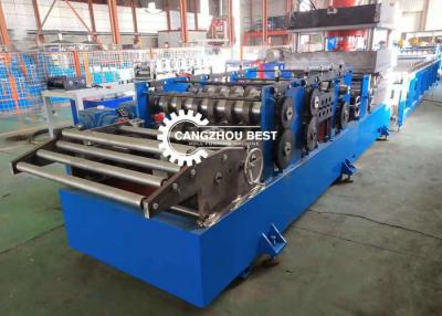 China W Beam Guard Rail Roll Forming Machine , Cold Forming Machine Fast Speed for sale