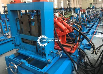 China Automatic Cold Steel Strip Profile Cz Purlin Roll Forming Machine For Roof Truss for sale