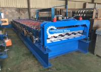 China CE Steel Structure Cold Roll Forming Machine For Galvanized Metal 688 Decking Sheet for sale