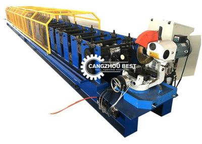 China PLC Control Cold Roll Forming Machine For Square & Round Downspout Drain Pipe for sale