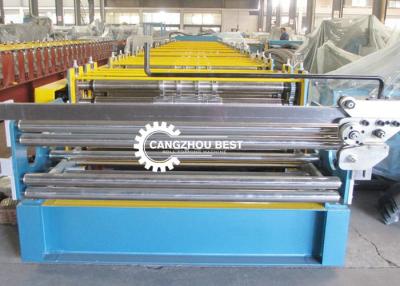 China CE Double Layer Profile Roofing Sheet Roll Forming Machine 5.5KW Cutting for sale