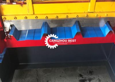 China Aluminium Profile Roofing Sheet Roll Forming Machine For Building Panel for sale