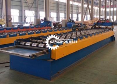 China Aluminium Profile Roofing Sheet Roll Forming Machine For Building Panel for sale