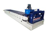 China Selflock Aluminium 6kw Roofing Sheet Roll Forming Machine for sale