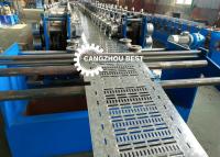 China Automatic Change Perforated Cable Tray Roll Forming Machine / Production Line for sale