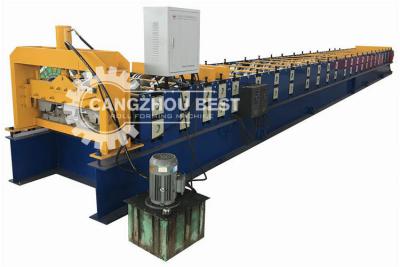 China Low Noise Automatic Metal Floor Deck Roll Forming Machine For Popular Profile Machine for sale