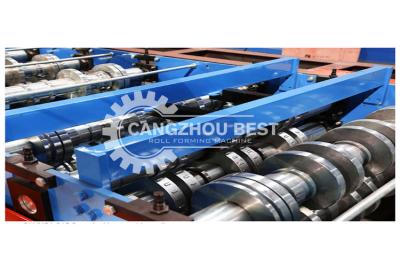 China Top Closed Type Steel Floor Deck Roll Forming Machine With High Performance for sale