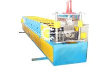 China Chain Drive Gi Seamless 7.5kw Gutter Roll Forming Machine for sale