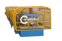 China Chain Drive Gi Seamless 7.5kw Gutter Roll Forming Machine for sale