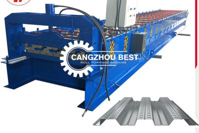 China Galvanized Steel Big Power 8-25m/min Metal Deck Roll Forming Machine for sale