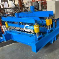 China Aluminium Corrugated Metal Glazed Tile Roll Forming Machine for sale