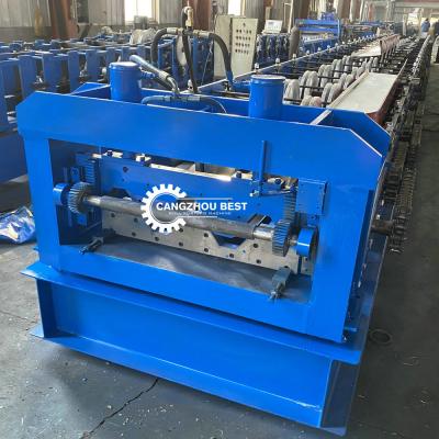 China Galvanized Steel 6m/Min 15kw Floor Deck Roll Forming Machine for sale