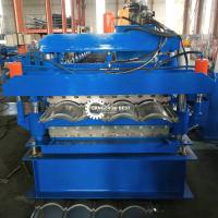 China Chain 6m/Min Roman Tile Roll Forming Machine for sale