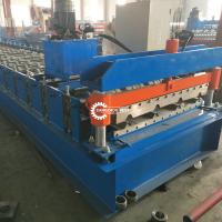 China GI Ibr Profile Roofing Sheet Roll Forming Machine for sale