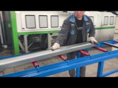 Strahln-Gestell-Rolle, die Geschwindigkeit 6m/min bildet der Maschinen-80 - 120 Blockierungsart Kasten 4m/min -