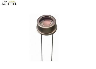 중국 어두운 저항을 가진 Dia 5mm 금속 캡슐에 넣기 LDR Photoresistor 빛 감지기 0.2-20 MOhm 판매용