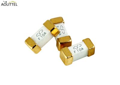 China 6.1x2.5x2.5mm Surface Mount Resettable Fuse , Smd Fuse 1a Ceramic Tube Body for sale