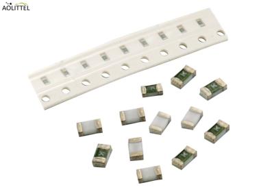 Κίνα Η λεπτή ταχείας δράσης επιφάνεια ταινιών 0603 μεγέθους πολύ τοποθετεί τις θρυαλλίδες με την εκτίμηση 250mA-8A 63VDC 32VDC προς πώληση