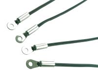 China Ring Lug NTC Thermistor Temperature Sensor 100KOhm 3950 M4 M6 Surface Mount Probe for sale