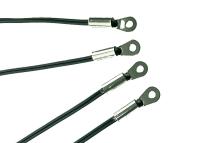 China Ring Lug NTC Thermistor Temperature Sensor 100KOhm 3950 M4 M6 Surface Mount Probe for sale