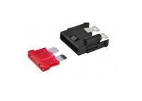 China Standard PCB Mount Quick Insert Nylon Stackable ATC ATO Auto Fuse Holder Block 30A for sale