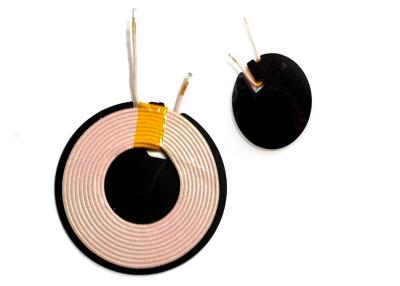 China Customized Power Wireless Charger Coil 7uH 5V Transmitter Receiver Induction Shield For Samsung Apple Smart Mobile Phone for sale