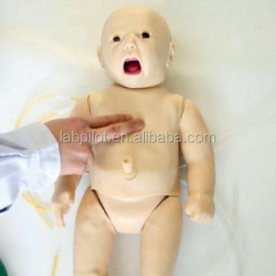 China Realistische huidsimulatie PALS Pasgeboren babypop voor auscultatie en EKG-training Te koop