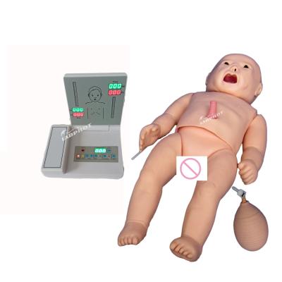 China Realistische huidsimulatie PALS Pasgeboren babypop voor auscultatie en EKG-training Te koop