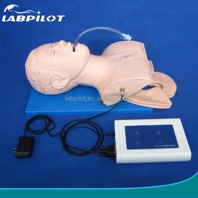 China Adult Manikin Electronic Tracheal Intubation Simulator with Teeth Pressure Alarm for sale