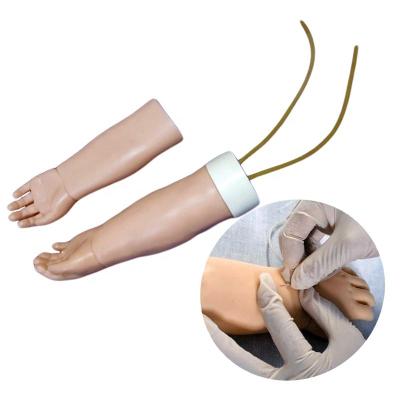 China Medische Wetenschappen Onderwerp Draagbare venennecture Training Arm Model met vervangbare huid Te koop
