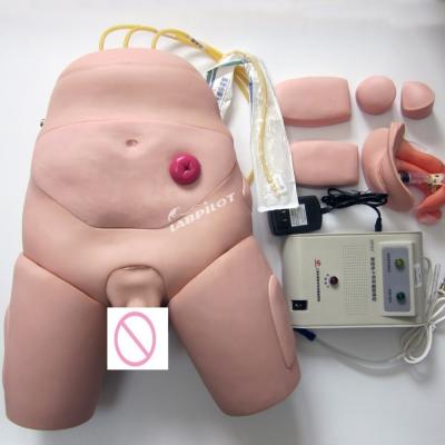 China Elektronische monitor Urethral Catheterisation Training Simulator voor verpleegkundige vaardigheden Te koop
