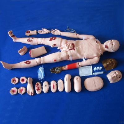 China Omvattend verpleegkundig mannequin voor traumazorg en wondbehandelingen in menselijke levensgrootte Te koop