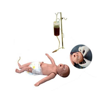 China Naasvoedingsbuis Functie 2 Baby Verpleegkunde Onderwijs Pop Venipuncture Training Mannequin Te koop
