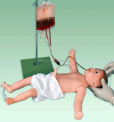 China Função do tubo de alimentação nasal 2 Enfermagem infantil Ensino de boneca Venipuncture Treinamento Manikin à venda