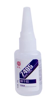 Cina Visicosity medio basso del cianoacrilato del GH 7495 di legame istantaneo eccellente degli adesivi in vendita