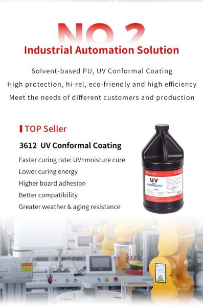 3612 UV Conformal Coating Coating Protection Of PCB Circuits And Components High-Performance PCB Protection for NEVs, Smart Home, and Outdoor Energy