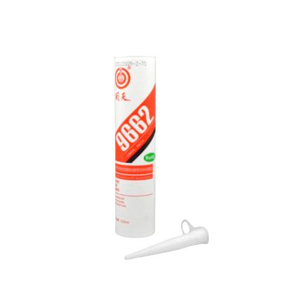 China 9662 One-Component RTV Silicone Rubber (Semitranslucent Paste): Dealcoholized, Non-Corrosive, -40℃~150℃; For Sealing/Bonding of Auto Lamp Shades, LED Bulbs, Energy-Saving Lamp Heads/Shells, T8 Tube for sale