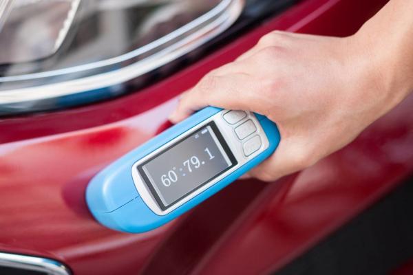 20 60 85 Degree Test Angle Blue ISO 2813 Mini Gloss Meter Paints And Varnishes CS-380