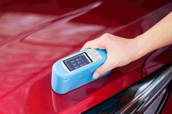 20 60 85 Degree Test Angle Blue ISO 2813 Mini Gloss Meter Paints And Varnishes CS-380