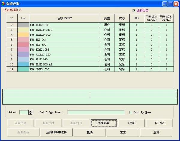 소프트웨어를 색보정에 맞추는 USB 인터 페이스 색