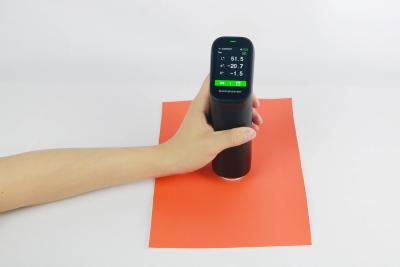 China Auto Calibration Spectrophotometer For Color Testing D/8  SCI&SCE 400-700nm IPS Full Color Screen for sale