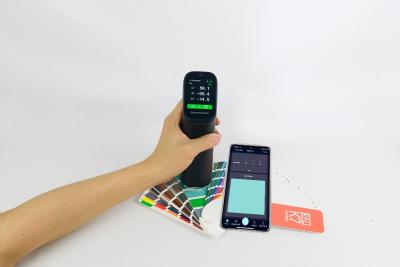 China Auto Calibration Spectrophotometer For Color Testing D/8  SCI&SCE 400-700nm IPS Full Color Screen for sale