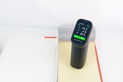 China Auto Calibration Spectrophotometer For Color Testing D/8  SCI&SCE 400-700nm IPS Full Color Screen for sale