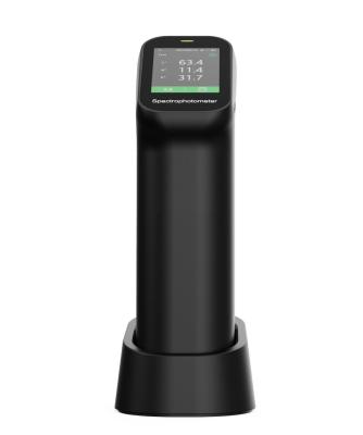 China Auto Calibration Spectrophotometer For Color Testing D/8  SCI&SCE 400-700nm IPS Full Color Screen for sale