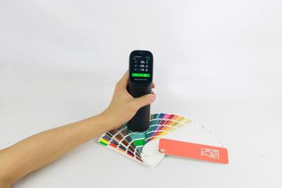 China Auto Calibration Spectrophotometer For Color Testing D/8  SCI&SCE 400-700nm IPS Full Color Screen for sale