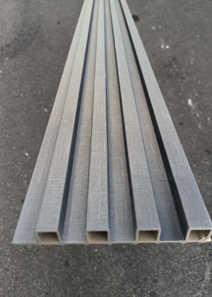 Quality 160*22mm Waterproof Indoor WPC Wall Panel Lamainated Surface Treatment for sale